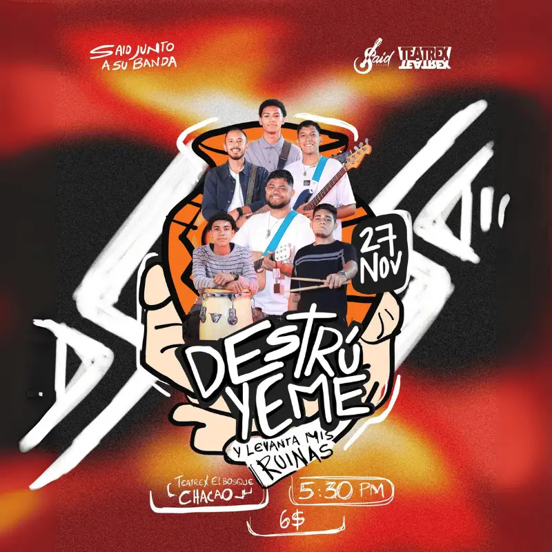 Said Nassar - Destruyeme Y Levanta Mis Ruinas | Conciertos en Caracas ...