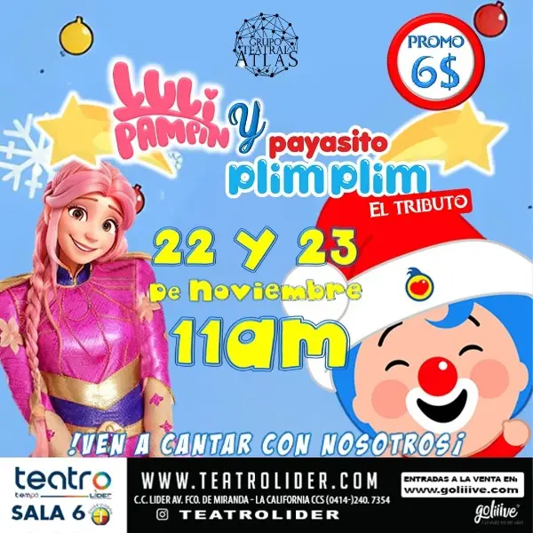 Luli Pampin Y Payaso Plim Plim – Especial Navideño | Infantiles en ...